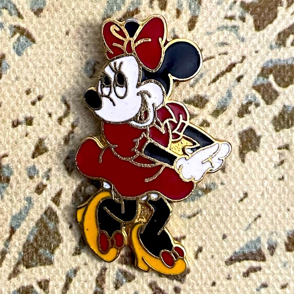 Disney | Jewelry | Disney Minnie Mouse Tack Pin | Poshmark